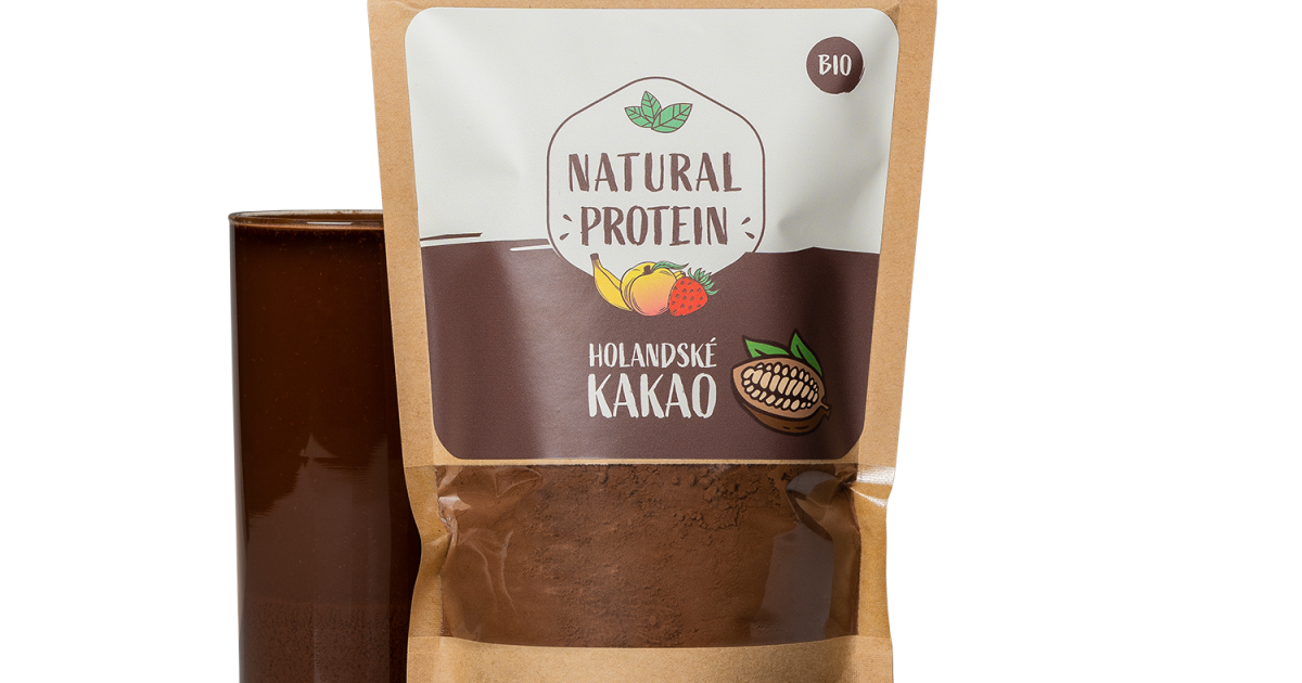 Holandské kakao BIO 1 kus | NaturalProtein.cz